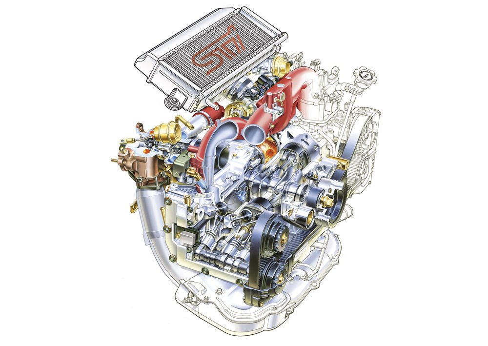 Subaru EJ20 Engine รหัสร้ายสูตรเด็ด..สายดาวลูกไก่ | Ridebuster.com