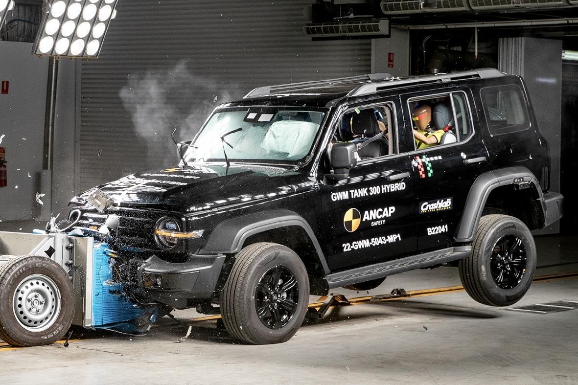 TANK 300 รับความปลอดภัยสูงสุด 5 ดาว ANCAP