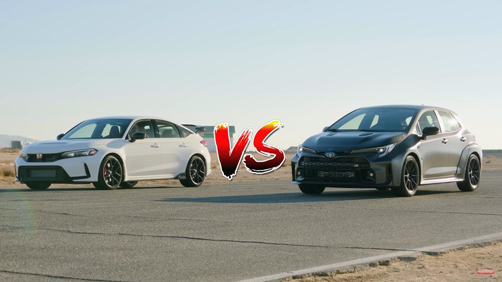 Toyota GR Corolla vs Honda Civic Type R ใครจะแน่กว่ากันบนทางตรง ...