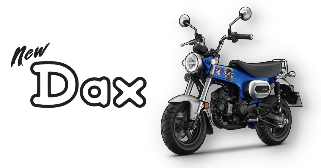 2024 Honda Dax 125 เพิ่มสีใหม่ "Pearl Glittering Blue" | Ridebuster.com
